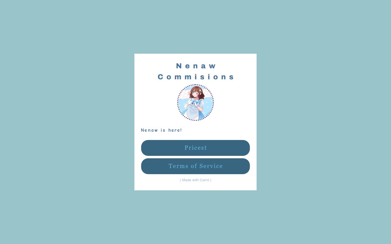 nenaw commisions